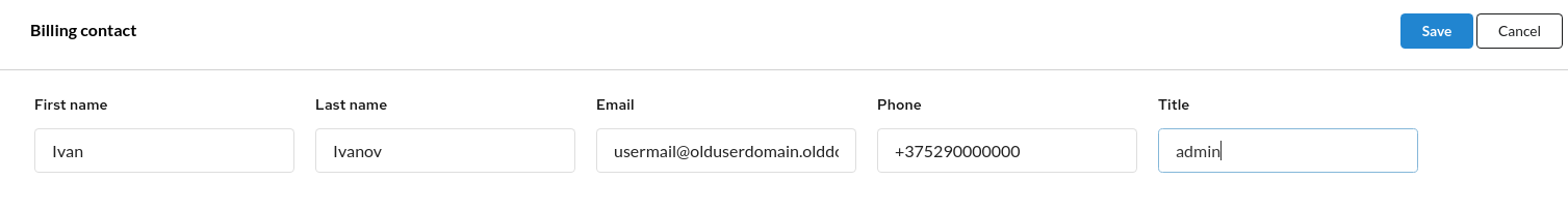Billing - Documentation | SCDC